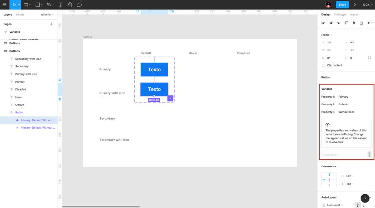 Variants en Figma - Tutorial + qué es — uiFromMars