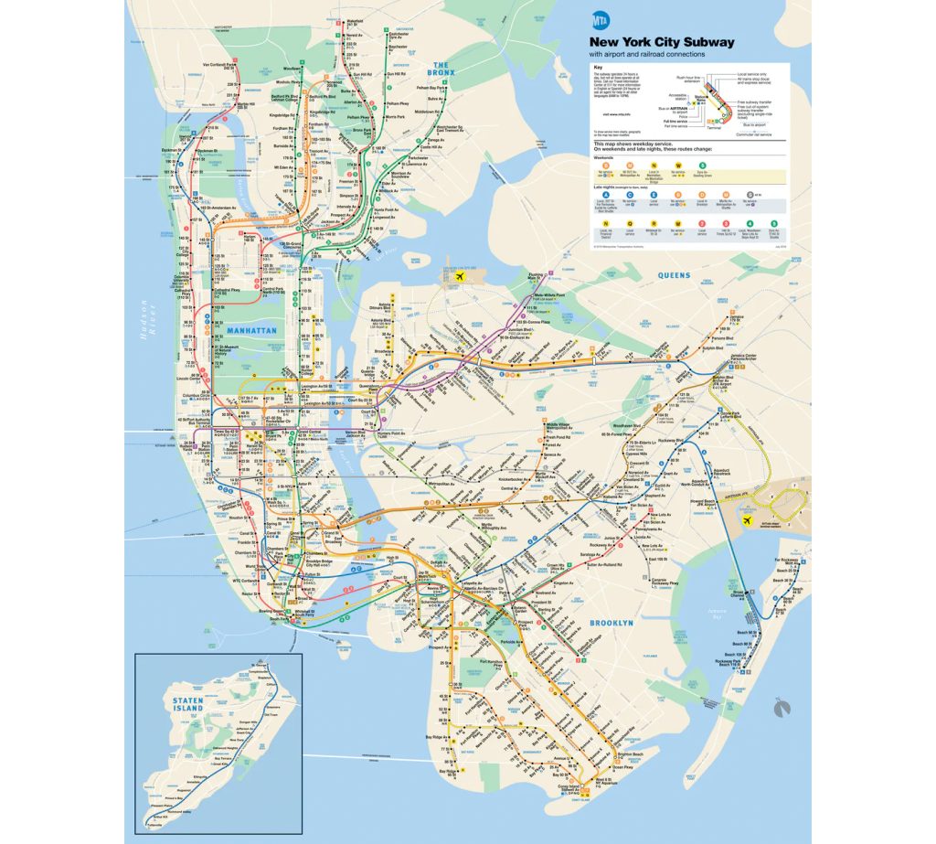 Metro de NYC: ¿diseñas para el diseño o para el usuario? — uiFromMars