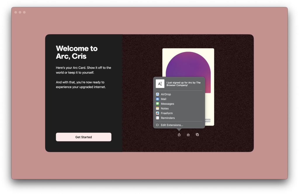 El diseño de Arc: análisis del navegador y los flujos de onboarding ...